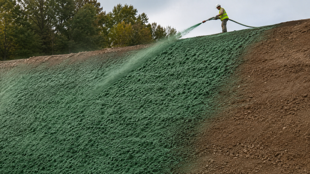 Types of Hydroseeding Explained: Bonded Fiber Matrix